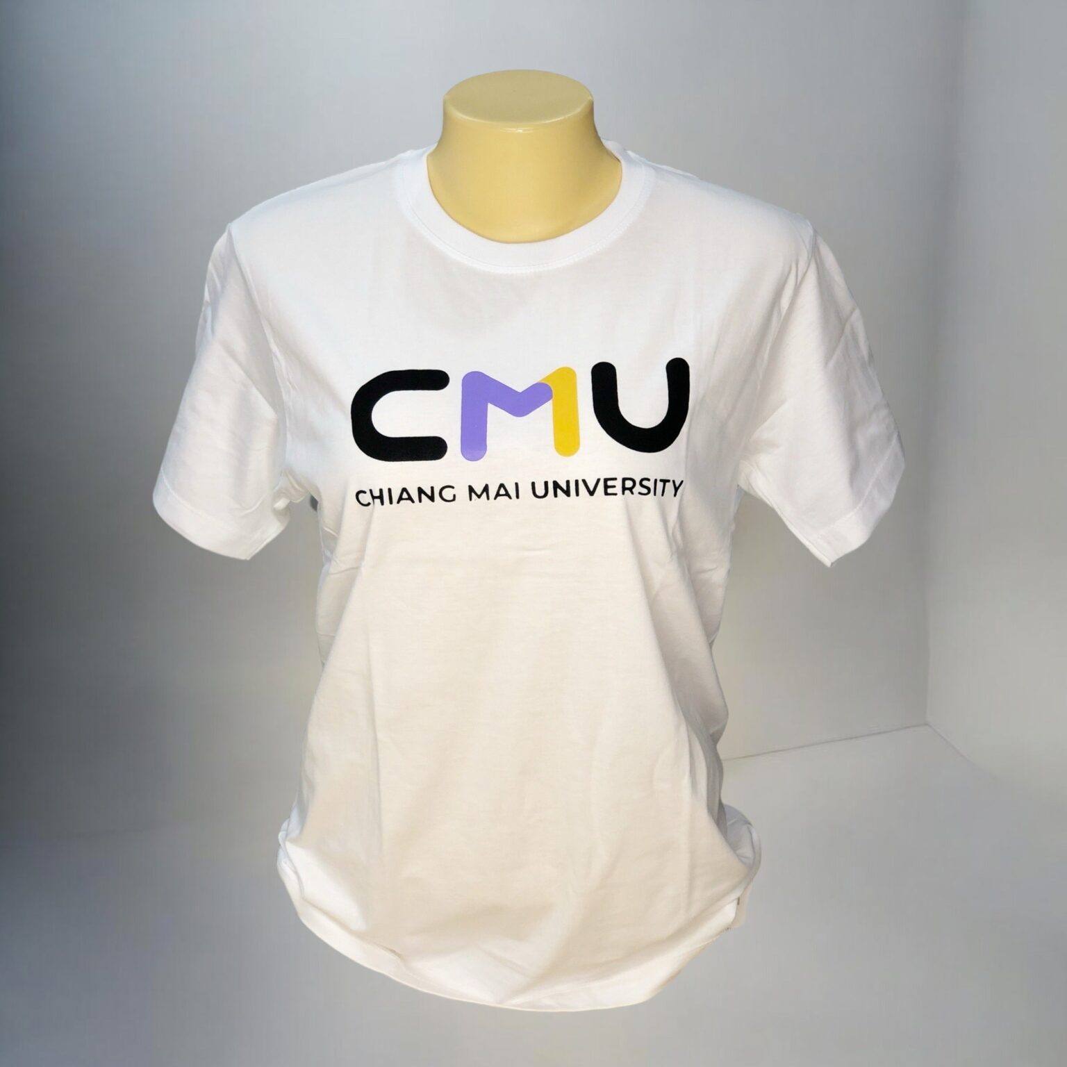 เสื้อคอกลม CMU – มูลนิธิพัฒนามหาวิทยาลัยเชียงใหม่ จำหน่ายของที่ระลึก